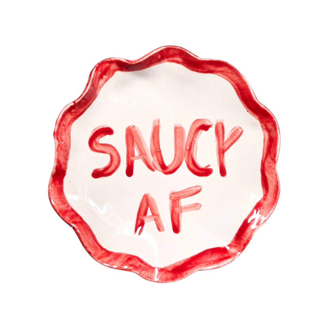Black Friday - Saucy As F$CK ceramic plates – Mrs Tablescape